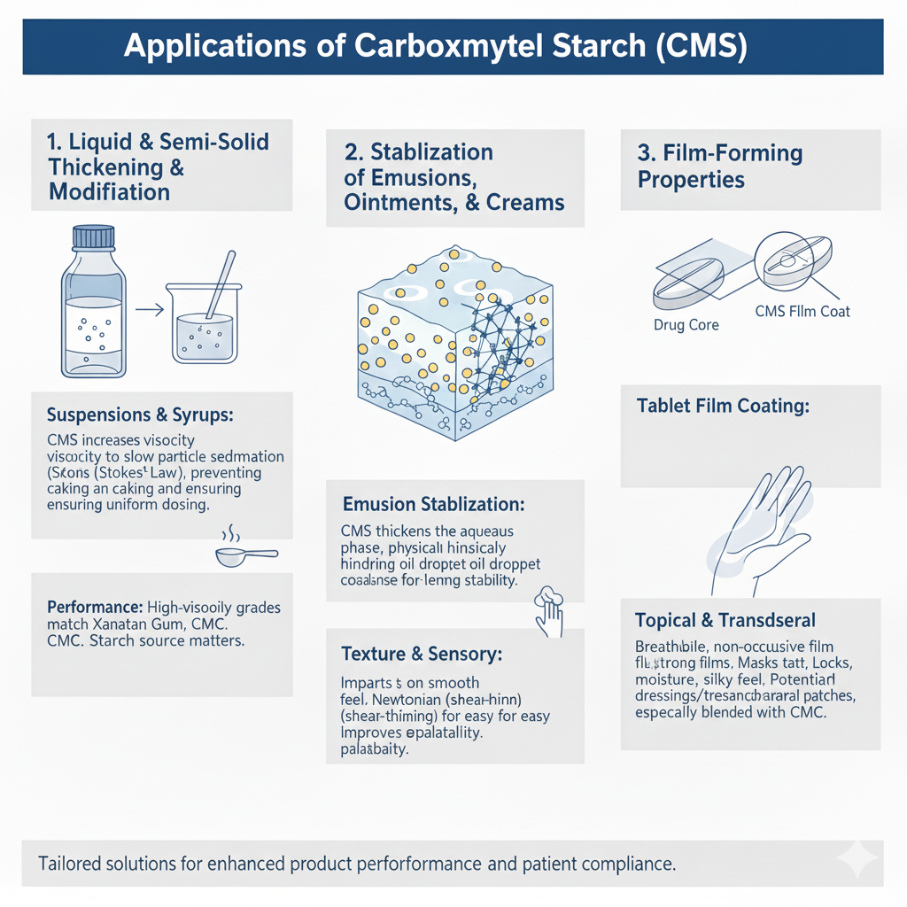 Carboxymethyl Starch as a Pharmaceutical Excipient: A Comprehensive ...